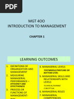 MGMT 1101 Unit 1 - Introduction To Management Revised 2025 Students ...