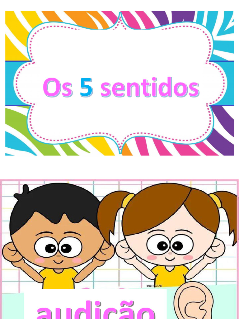 Os 5 Sentidos Cartazes | PDF