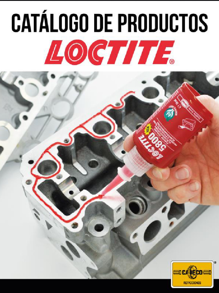 Catálogo de Productos Loctite | PDF | Silicona | El plastico