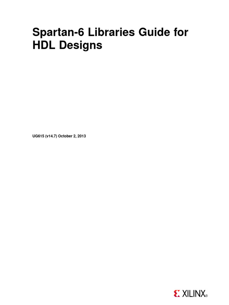 Spartan6 HDL Library | PDF | Hardware Description Language | Legal Liability
