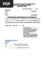 Court Adjournment Request Letter Sample | PDF