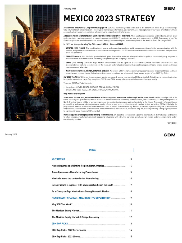 GBM - Why - Mexico - 2023 (GRUMA Summary) | PDF