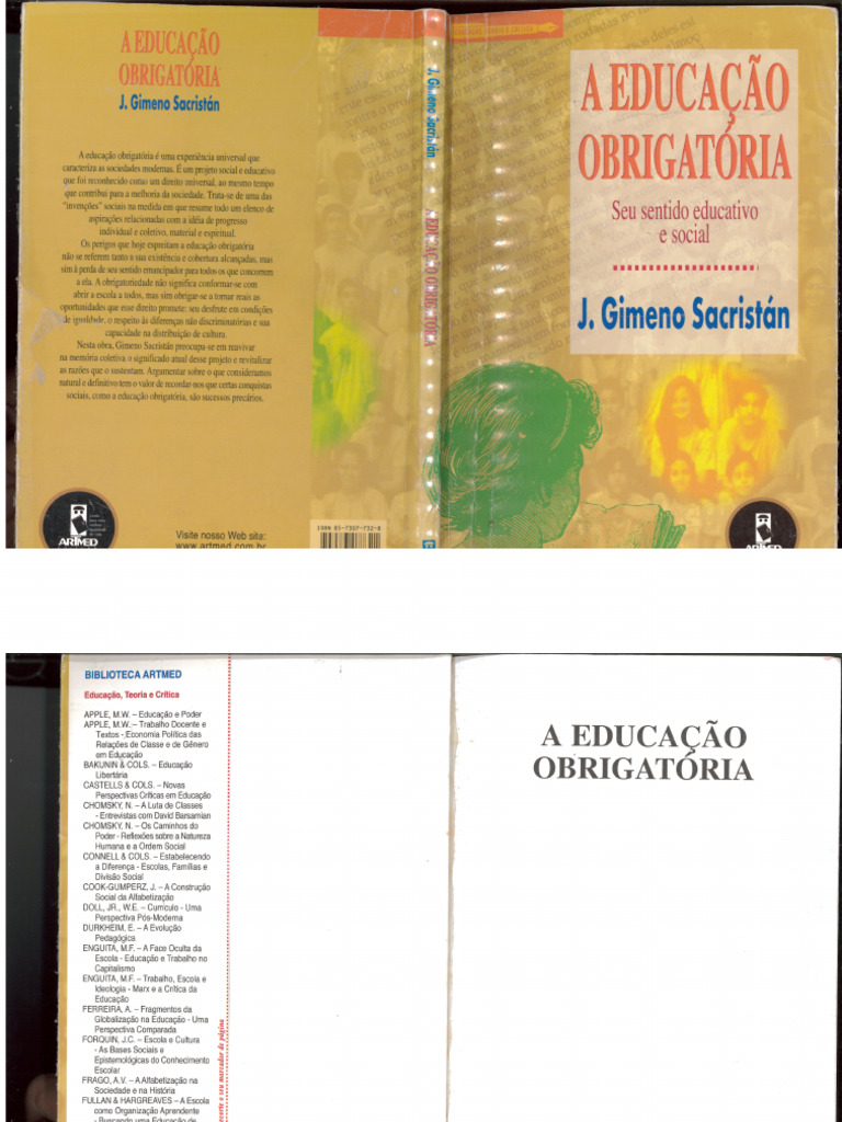 A Educação Obrigatória - J. Gimeno | PDF A Educação Obrigatória - J. Gimeno | PDF