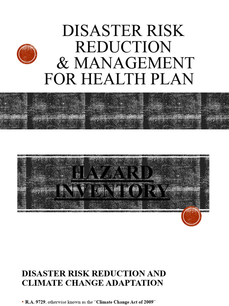 Health Emergency Preparedness Plan | PDF | Disaster Risk Reduction | Flood