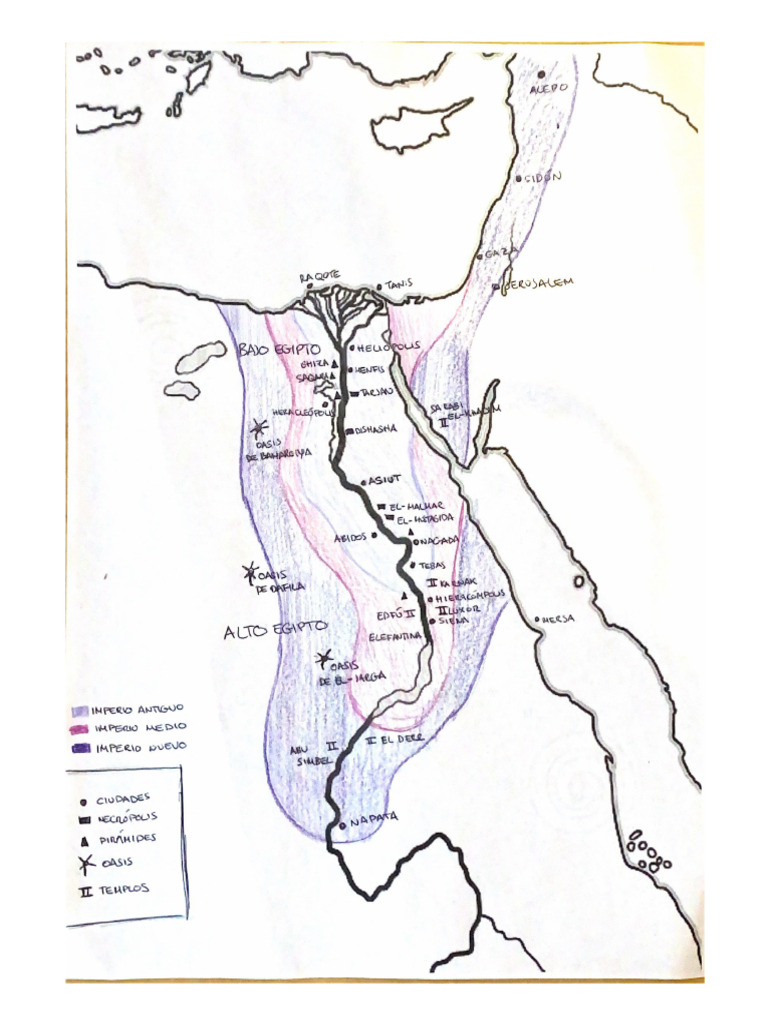 Mapa Antiguo Egipto | PDF
