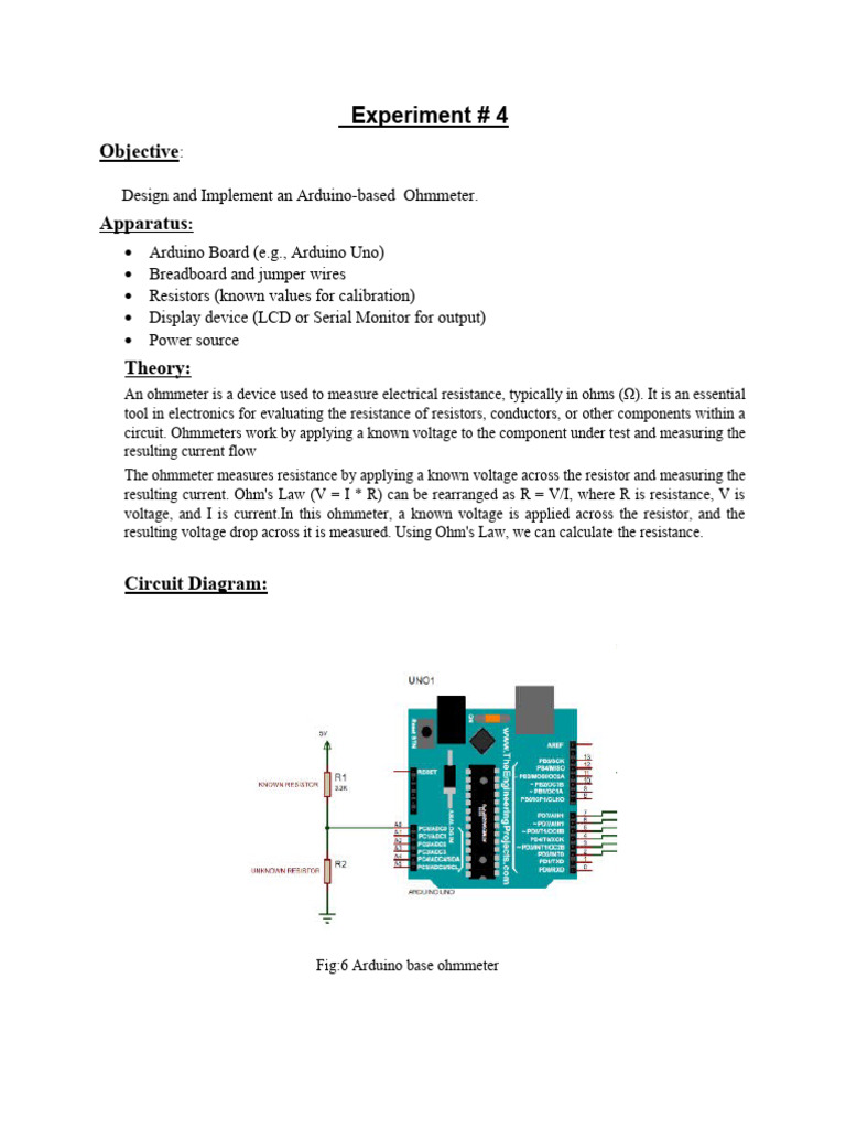 Umar 4 Pracical CORRECT | PDF | Electrical Resistance And Conductance | Voltage