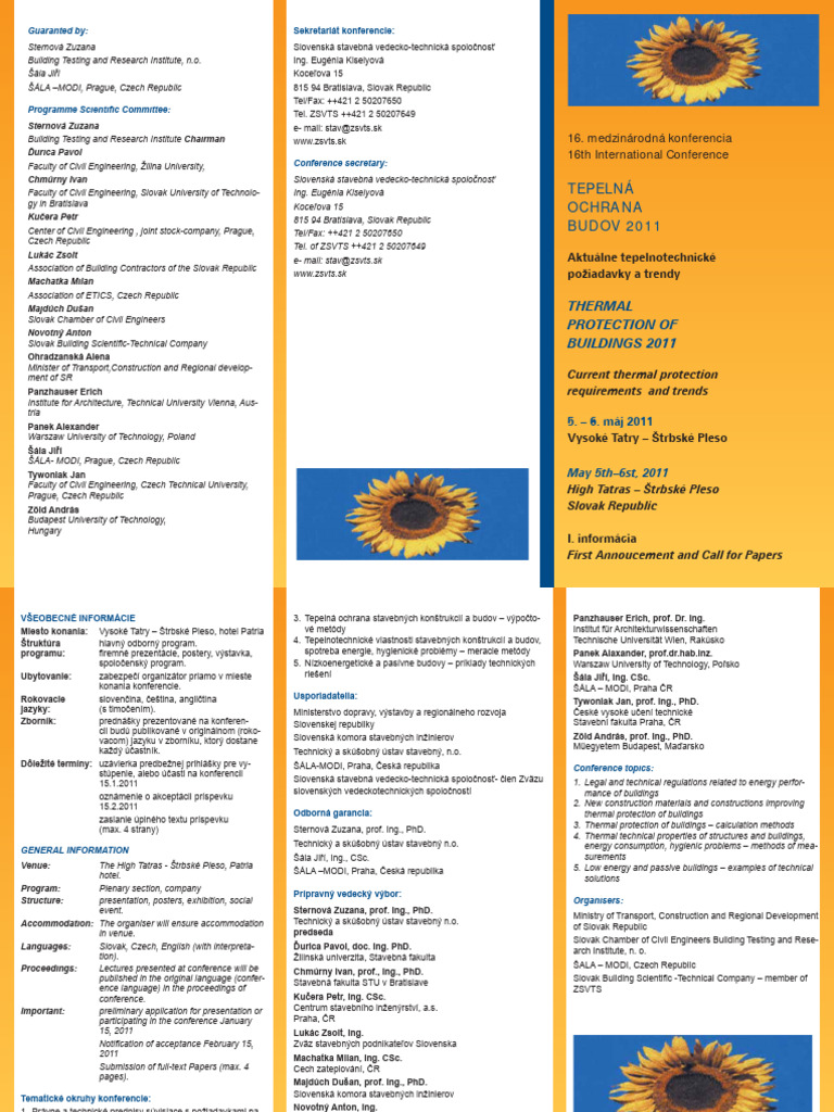 Pozvánka Teplo 2011 | PDF