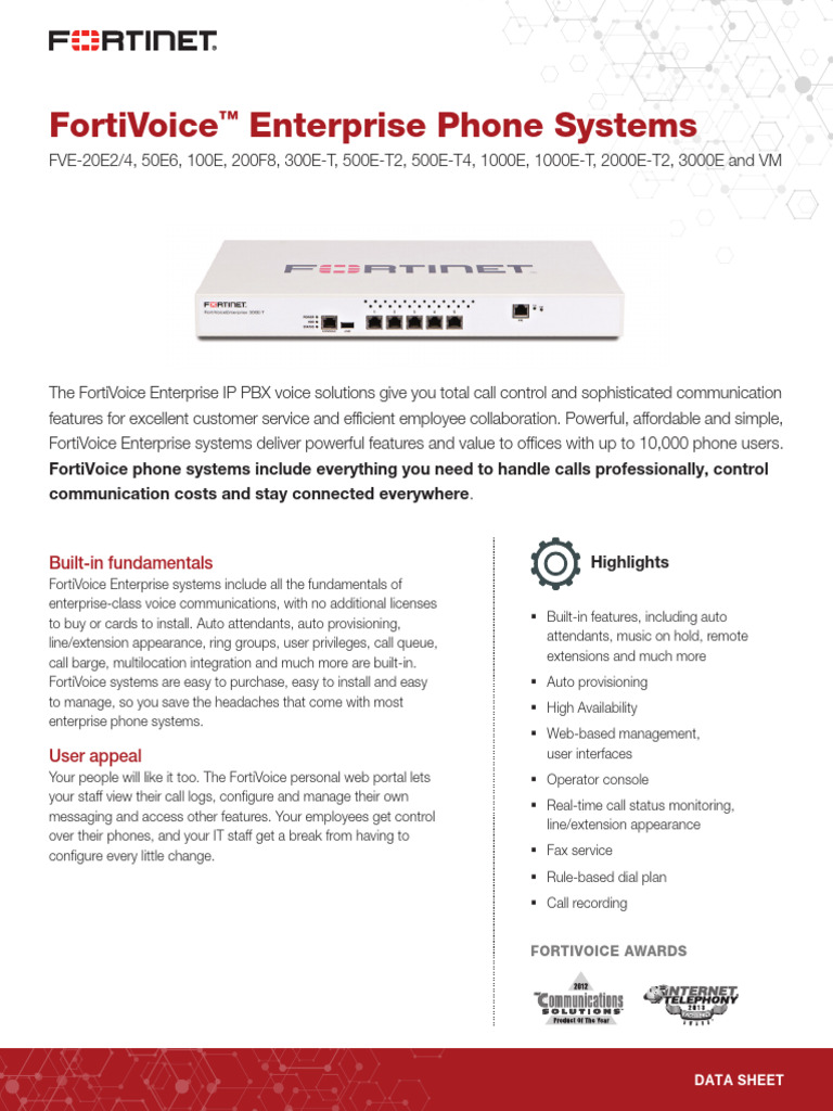 Forti Voice Enterprise | Download Free PDF | Session Initiation Protocol | Telephone