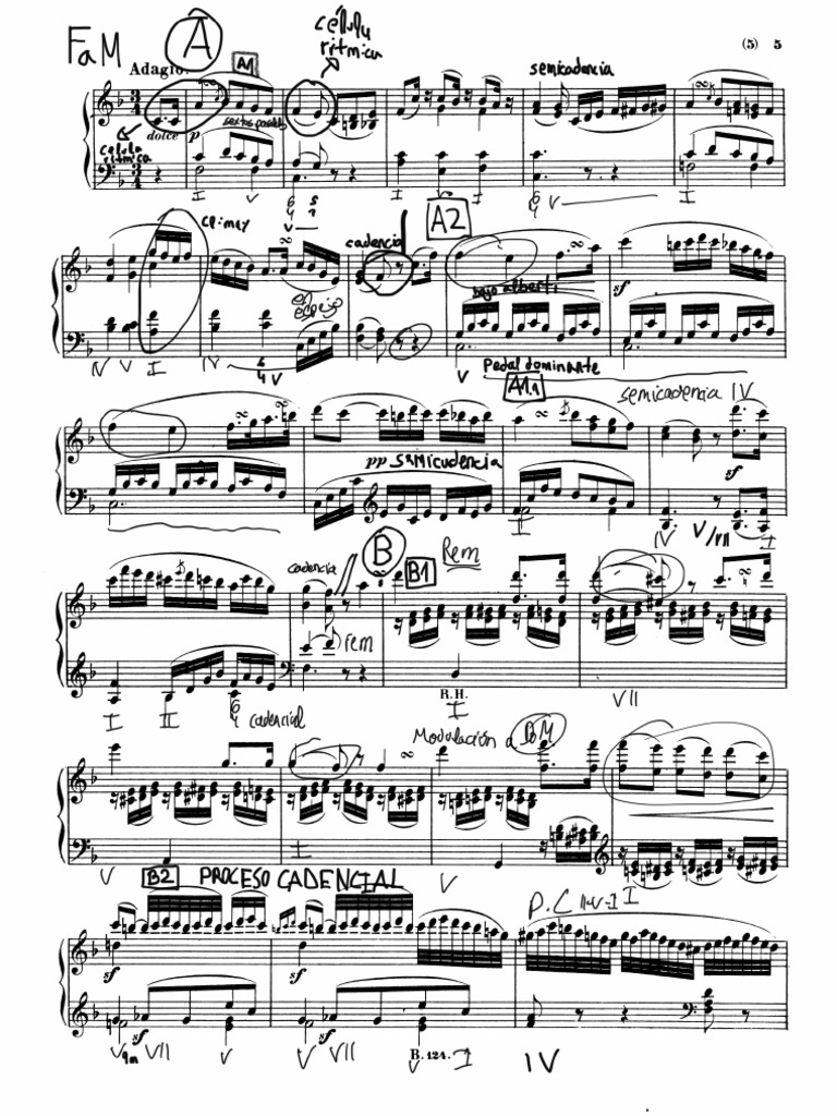 Beethoven Tempo Lento | PDF