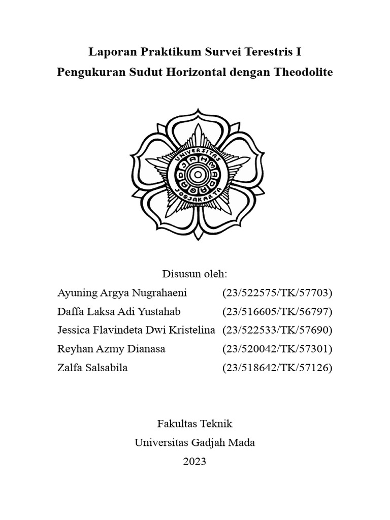 Pengukuran Sudut Horizontal | PDF | Metode & Bahan Ajar