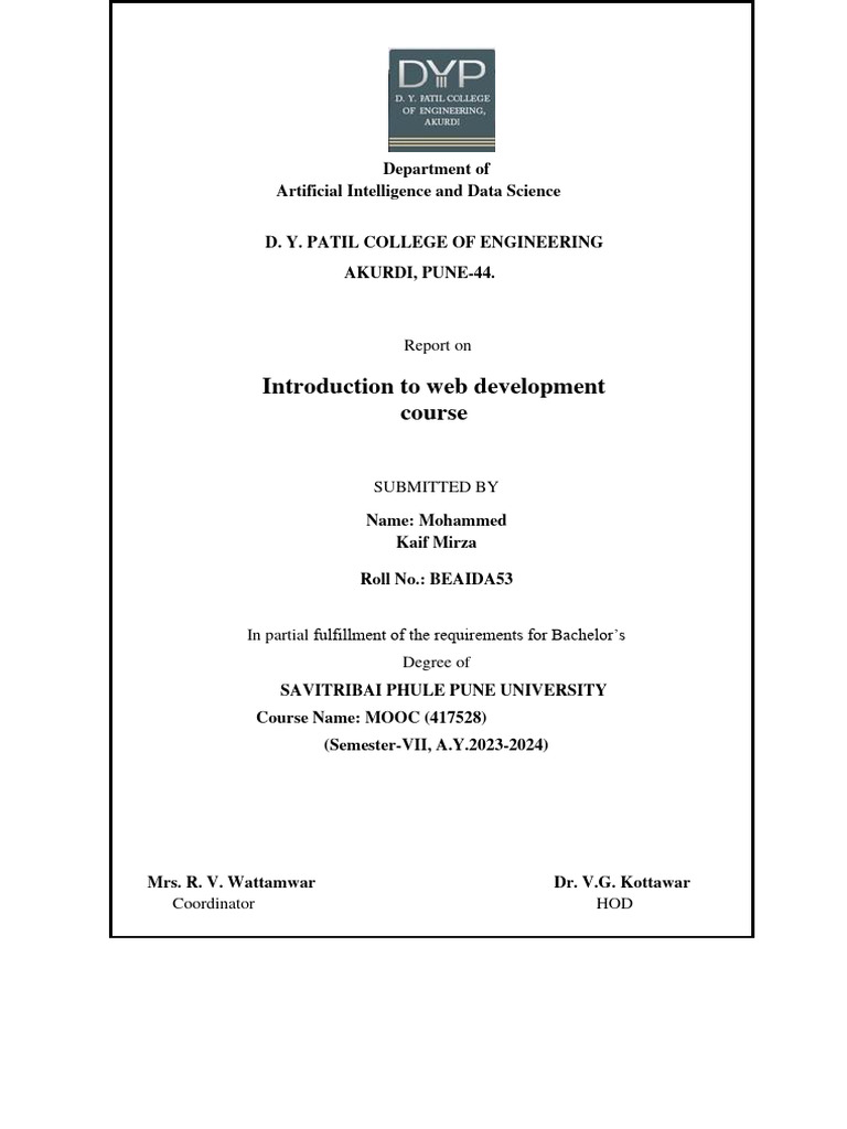 Web Development Introduction Pdf Html World Wide Web