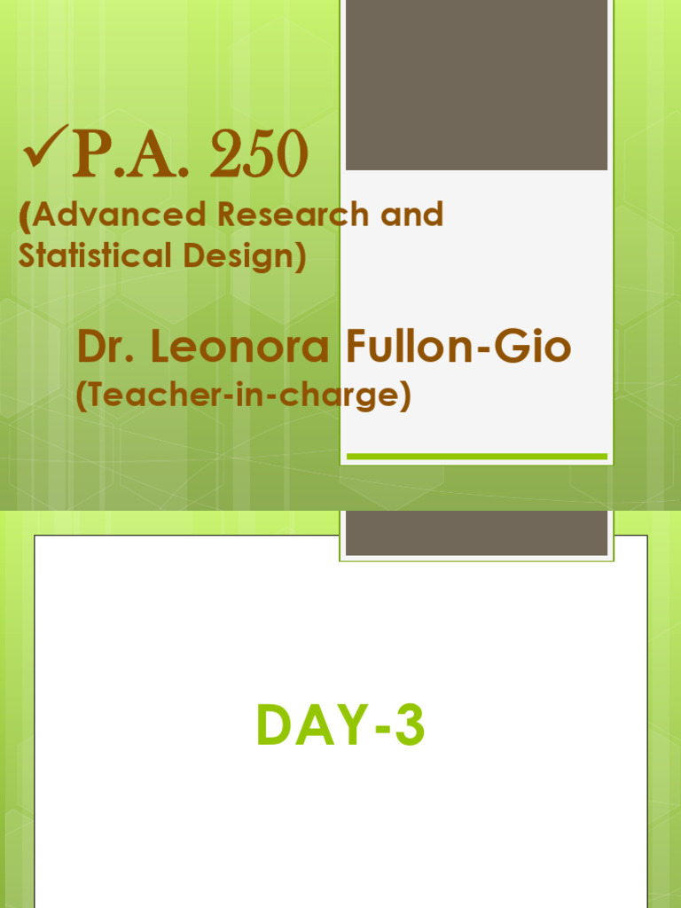 3 Pa-250 Method | PDF | Sampling (Statistics) | Questionnaire