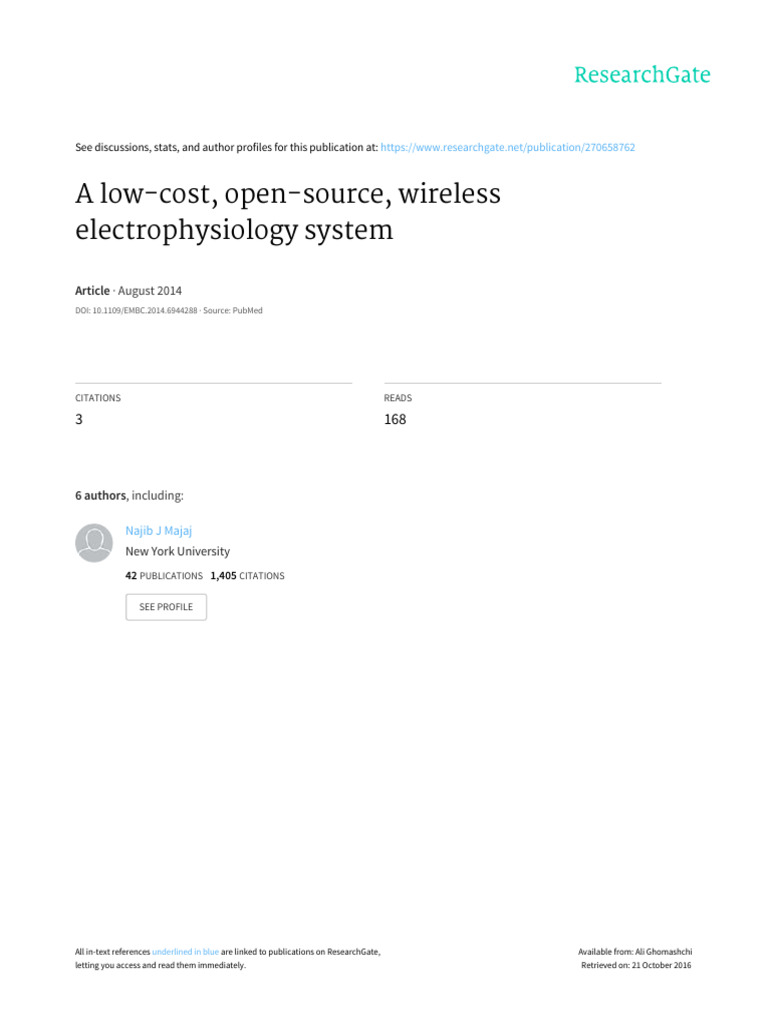 EMBC Wireless Paper - v12 - JV | PDF | Wireless | Power Supply