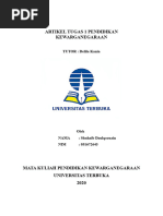 MKWU 4109 Pendidikan Kewarganegaraan1 | PDF