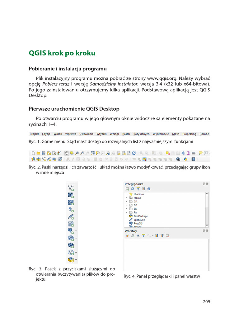 Geoinformacja QGIS | PDF