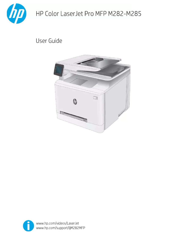 HP Color Laser Jet Pro M283fdw | PDF