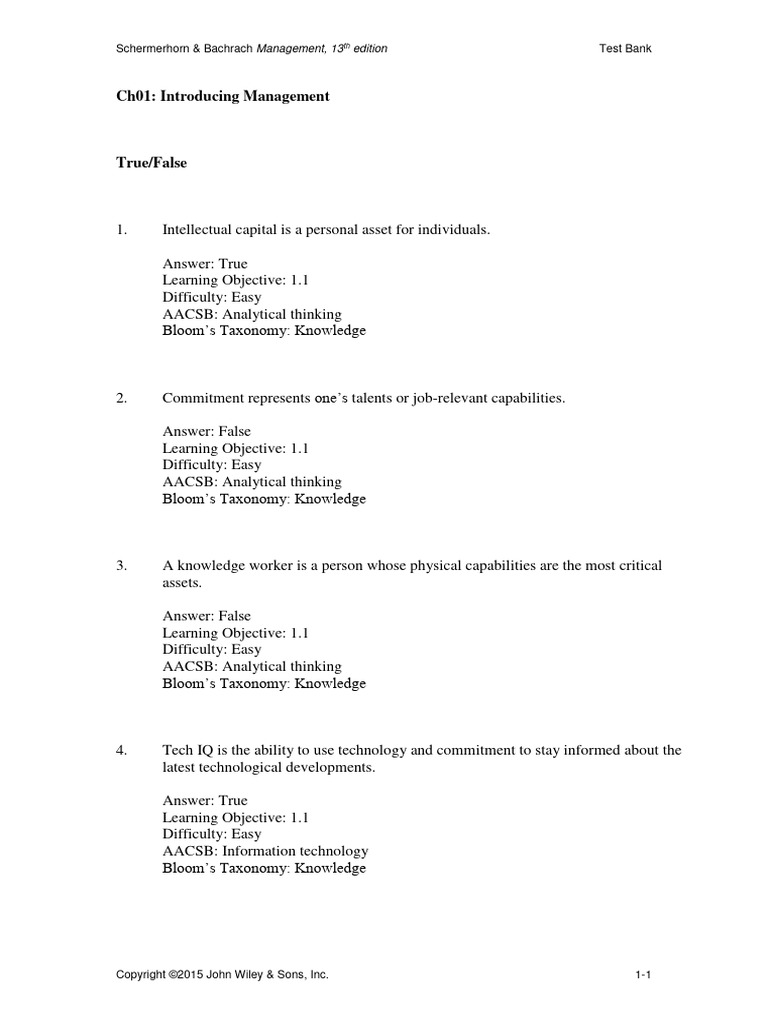 CH 01 | PDF | Thought | Knowledge