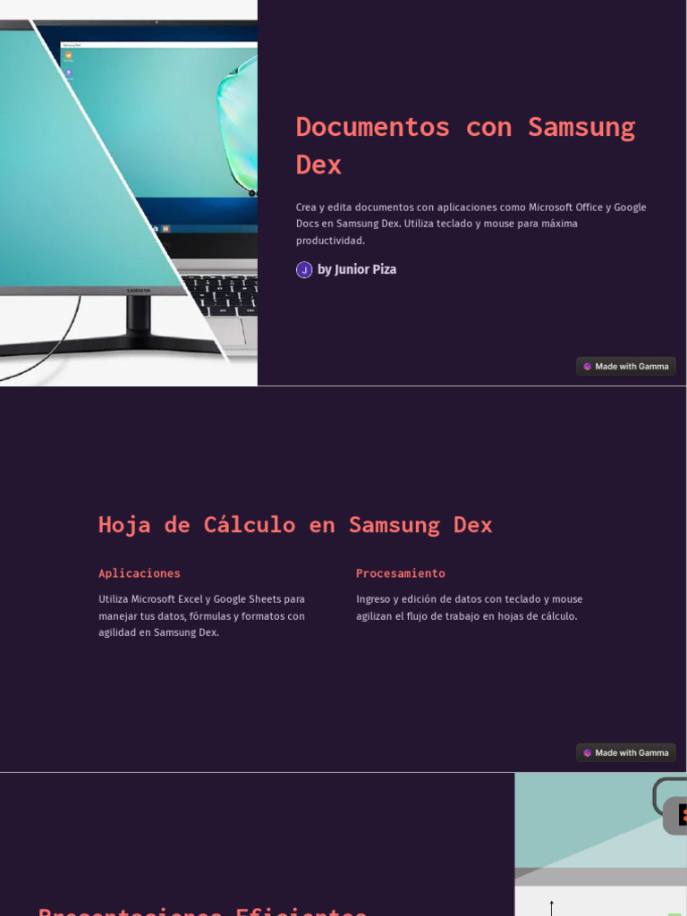 Documentos Con Samsung Dex | PDF