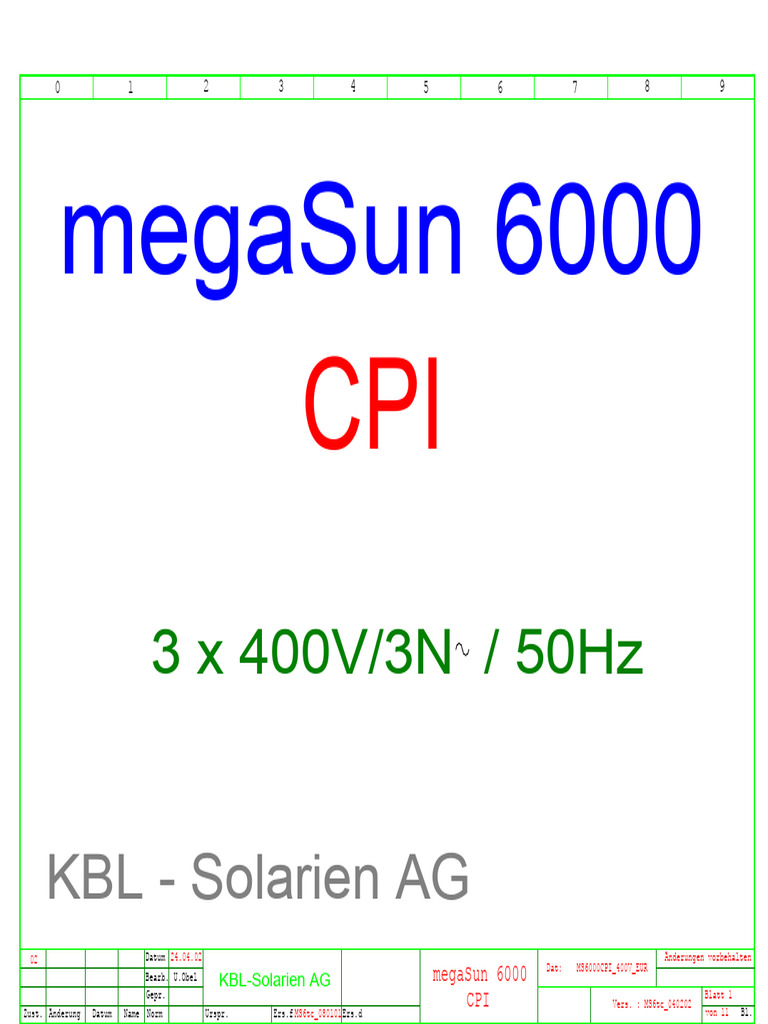 Schaltplan MS6000 CPI V02 | PDF