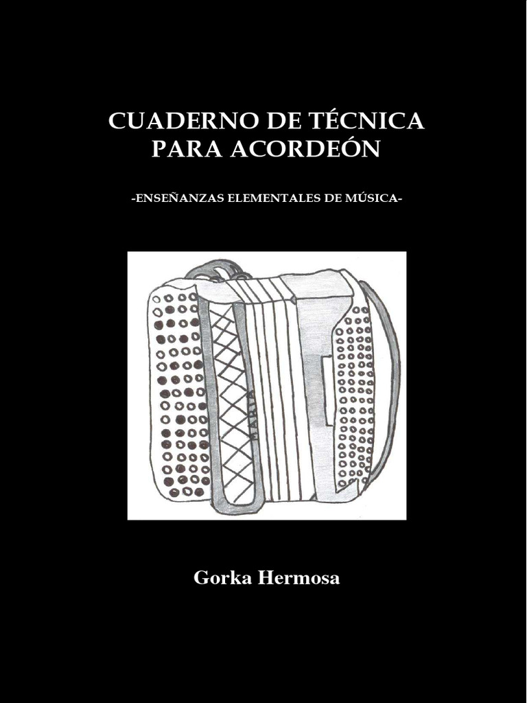 CUADERNO_DE_TECNICA_ACORDEON | PDF | Acorde (Música) | Acordeón