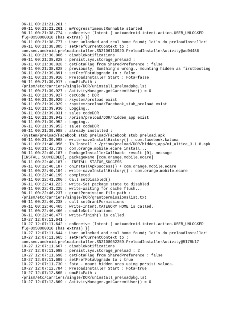 Preload Installer | PDF