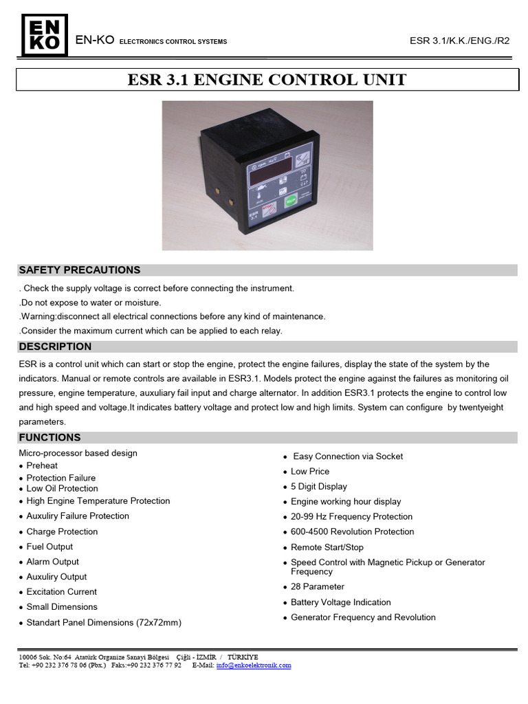 U Esr31 | PDF | Parameter (Computer Programming) | Relay