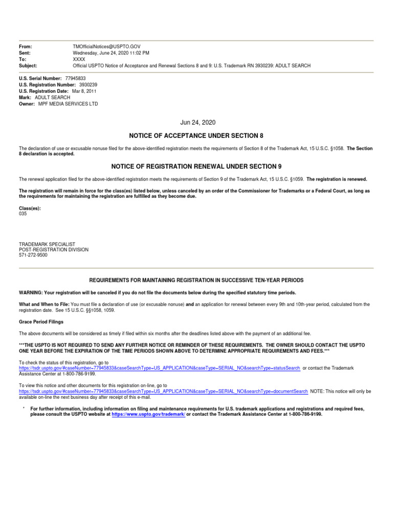 Adult Search Fisher:Shad:Azzato | PDF | Trademark | United States ...