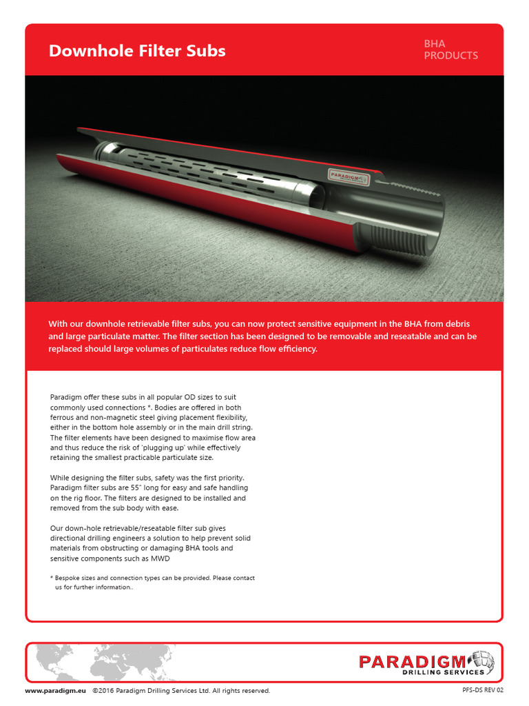 Pfs Ds Rev 02 | PDF | Equipment | Manufactured Goods