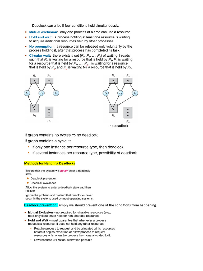 Deadlock Pdf