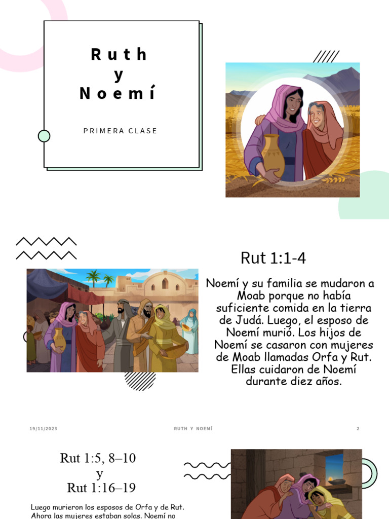 Ruth | PDF | Noemí (figura bíblica) | Libro de rut