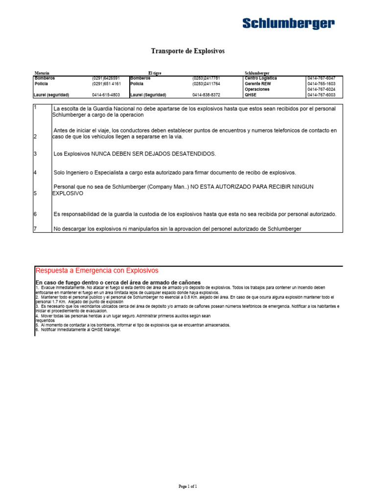 Explosives Transport | PDF | Policía | Peligros