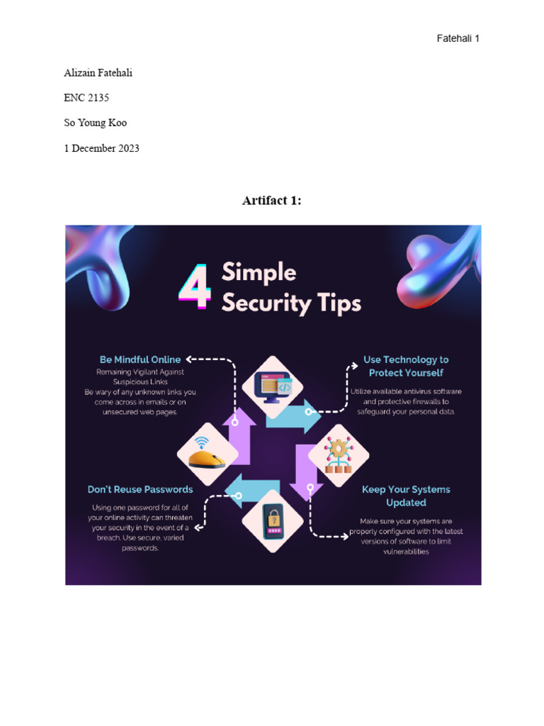 Enc Project 3 Artifacts 1 | PDF | Computer Security | Security