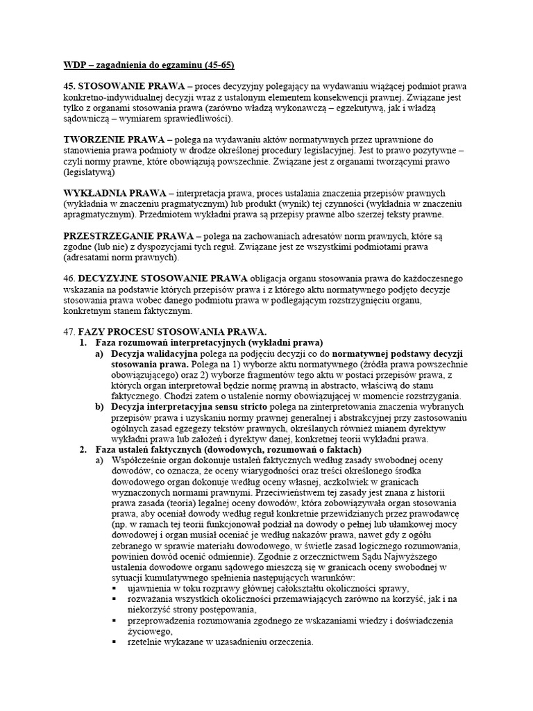 Zagadnienia WDP 3 | PDF