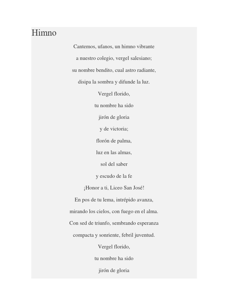 Himno LSJ | PDF | Religión y espiritualidad