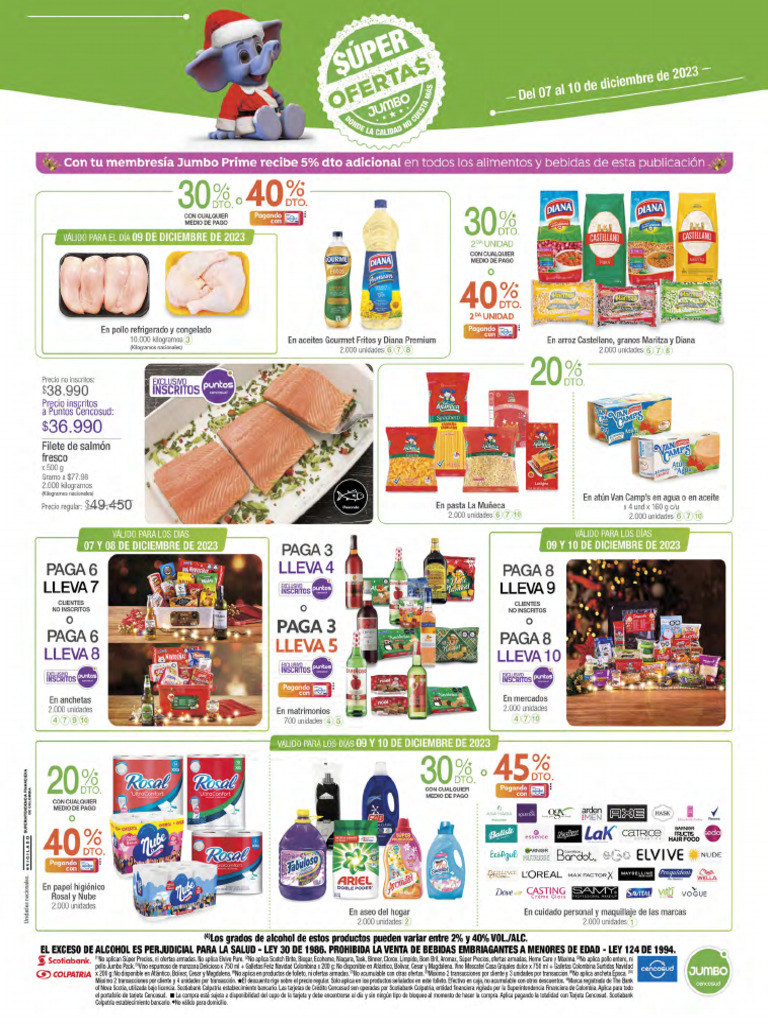 Octavilla Jumbo Del 7 Al 10 Dic | PDF