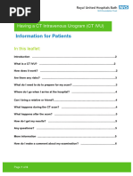 CT Consent Form | PDF | Ct Scan | X Ray