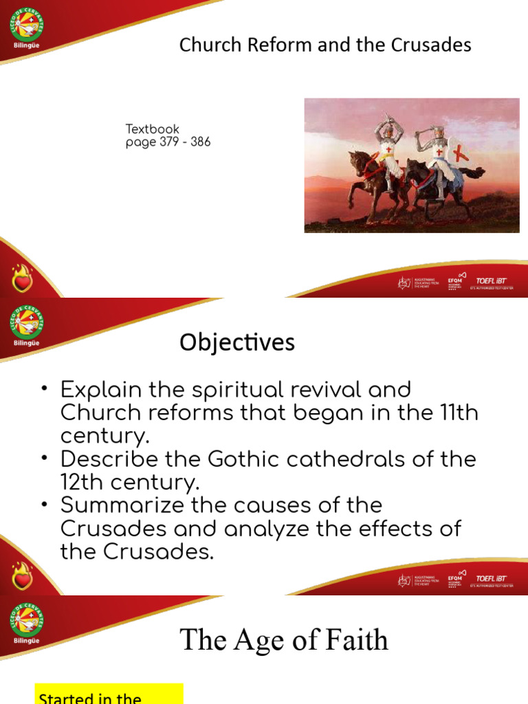 Church Reform and Crusades Overview | PDF | Crusades | Church (Building)