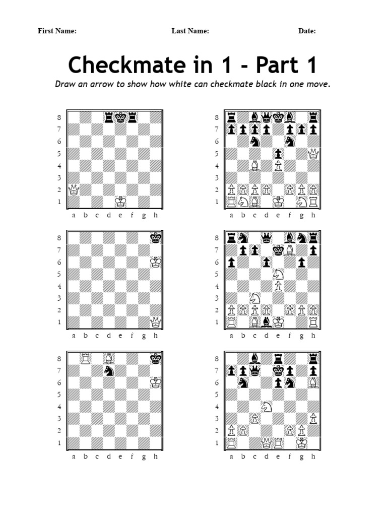 All Checkmate Puzzles | PDF