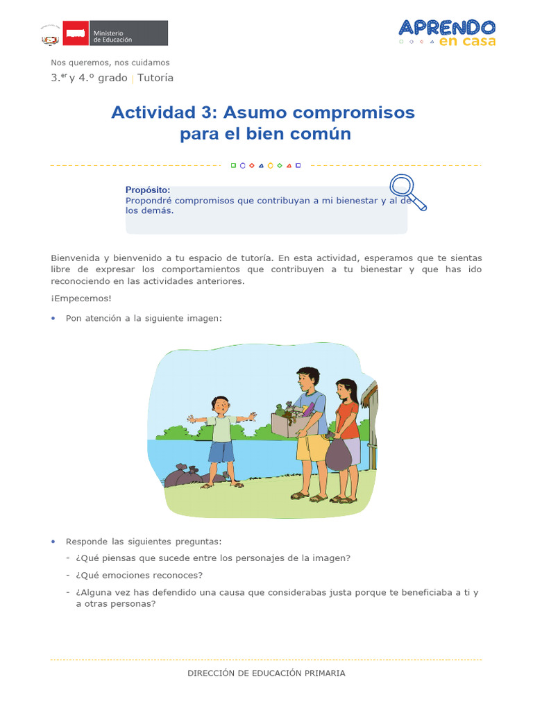 Compromisos para el Bien Común | PDF | Bienestar