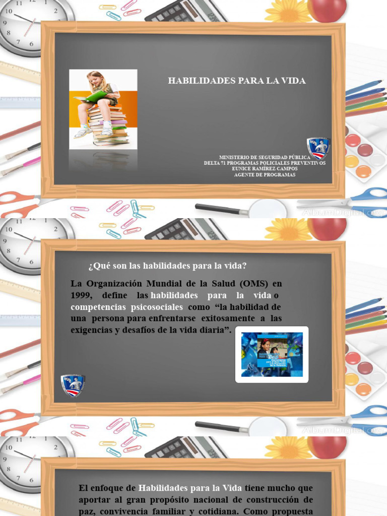 Charla Habilidades de La Vida | PDF | Habilidades para la vida | Las emociones