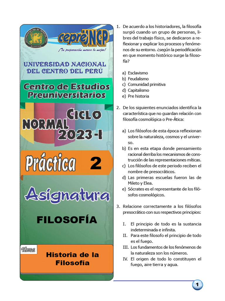 FILOSOFÍA 02 PRACTICO | PDF | Empirismo | Conocimiento