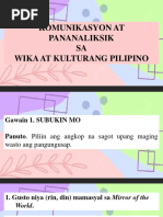 Mga Salitang Inuulit | PDF