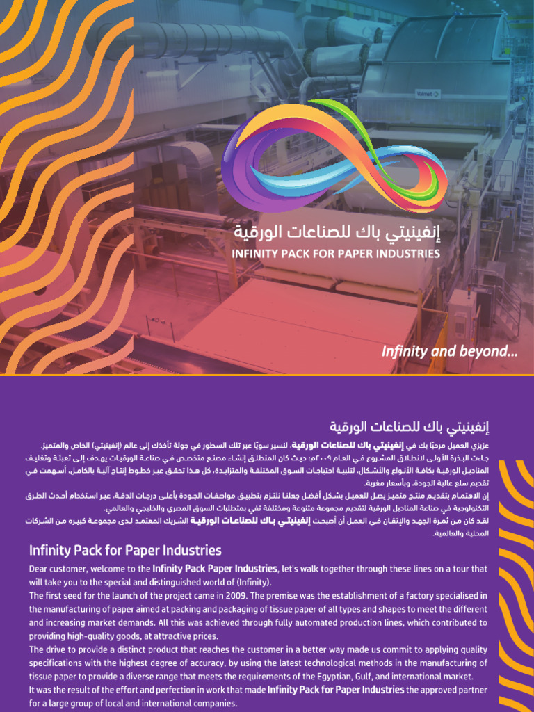 Infinity Pack Profile - Products Catalogue | PDF