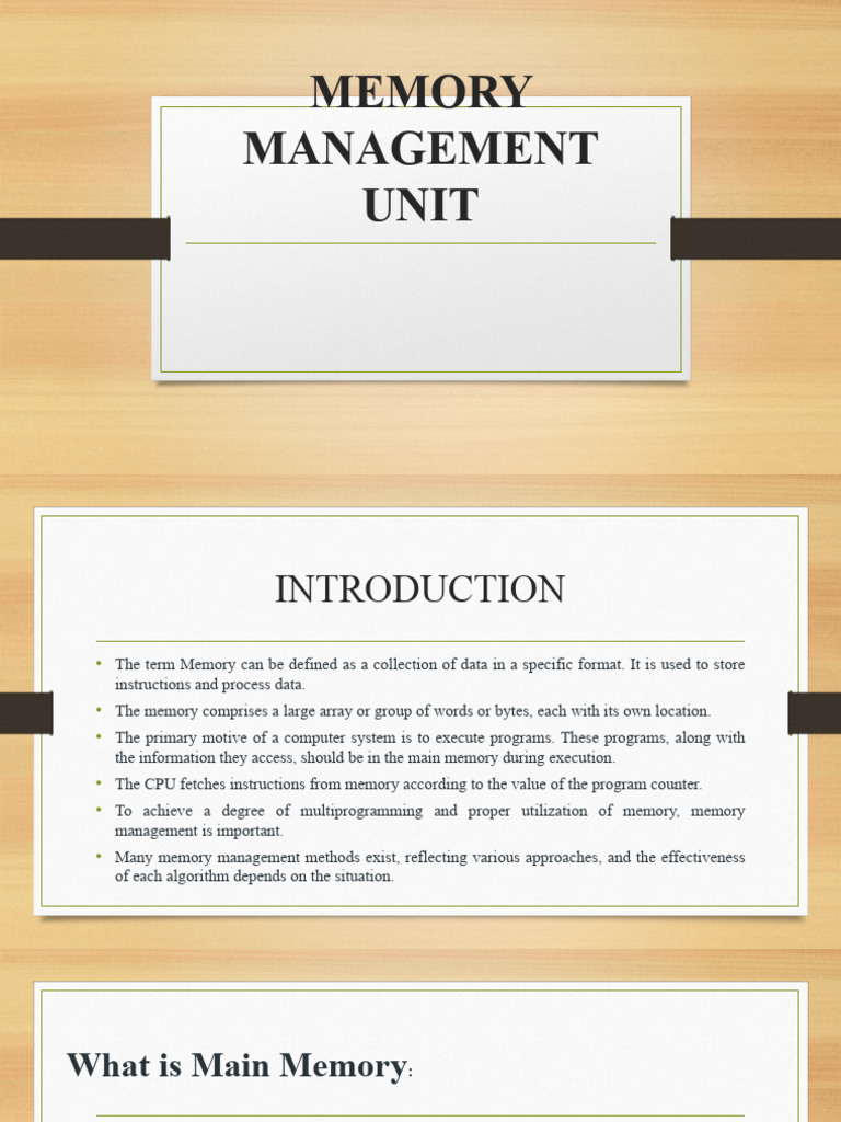 Memory Management Essentials | PDF