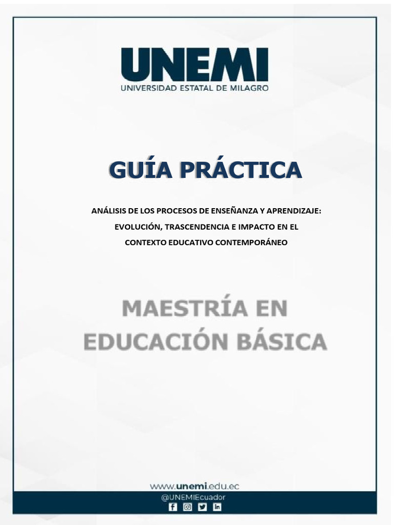 Guía Práctica - Completa PDF | PDF | Enseñando | Aprendizaje