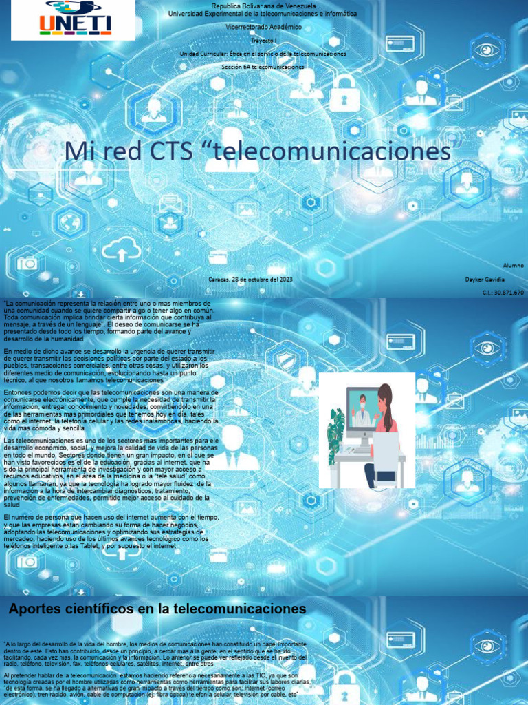 Red CTS | PDF | Telecomunicaciones | Internet