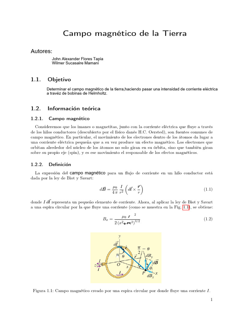 Guia Campo-Magnetico | Descargar gratis PDF | Campo magnético | Inductor