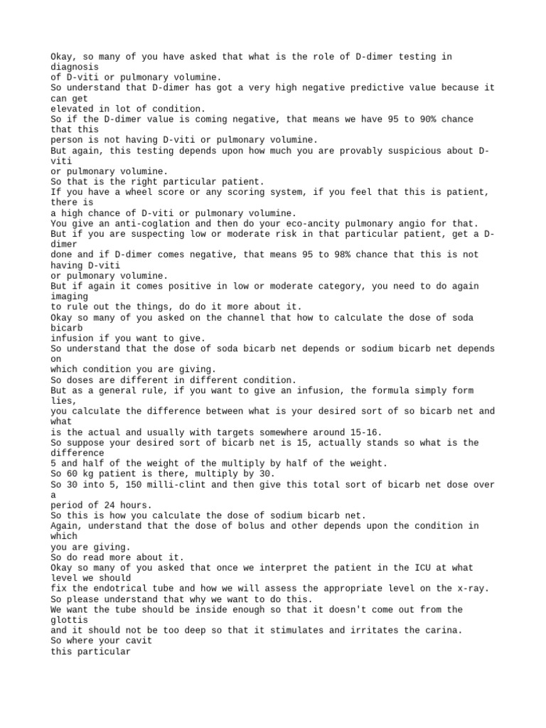 Icu Tips 2 | PDF | Hemodialysis | Clinical Medicine