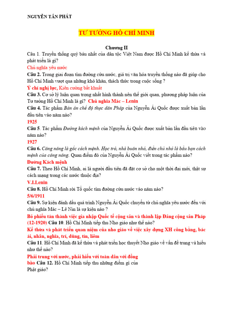 Tư Tư NG HCM | PDF