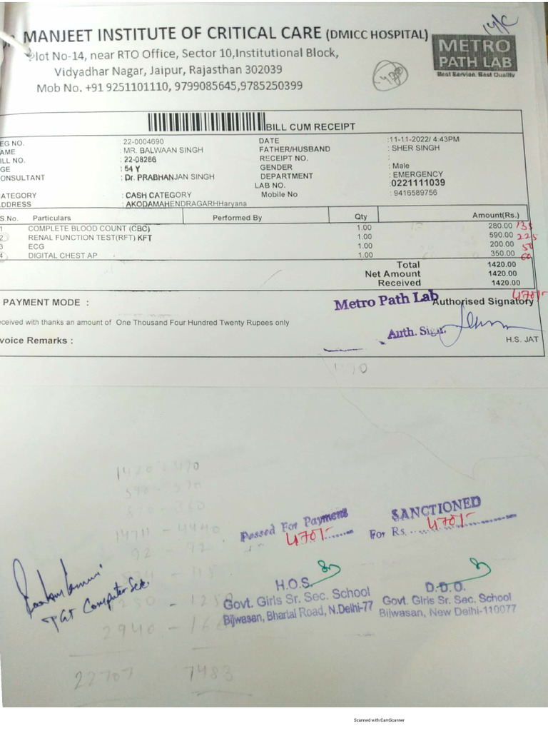 Medical Bills | PDF